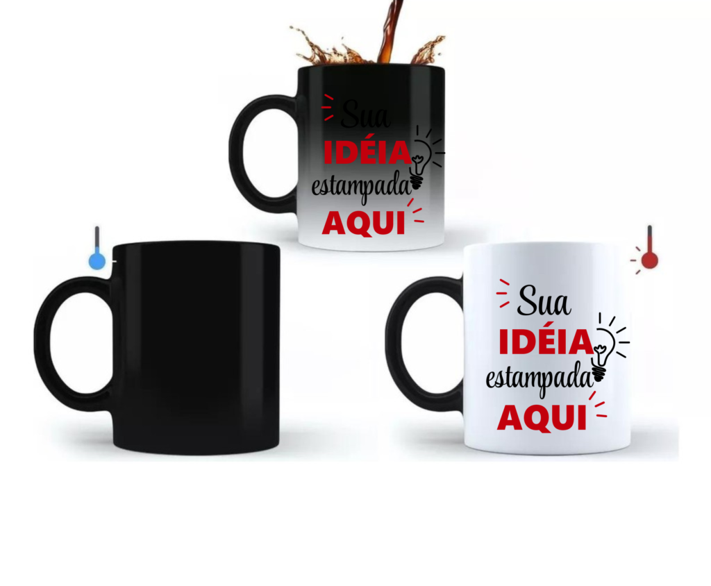 Caneca Cerâmica Magica – Brink Art Personalizados